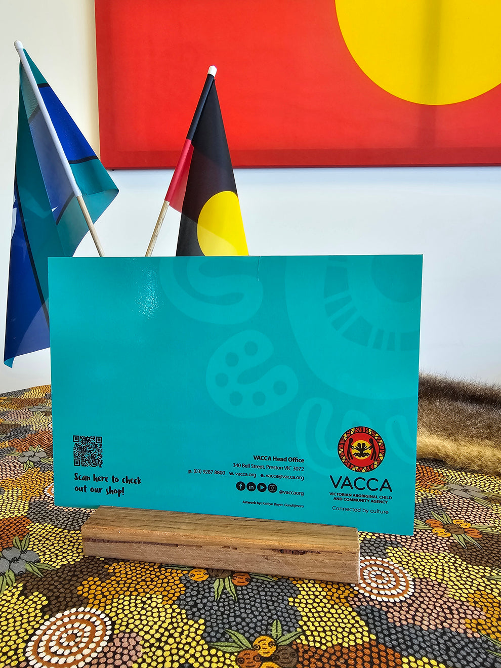 VACCA - Acknowledgement of Country Plaque (Perspex - glossy finish ...